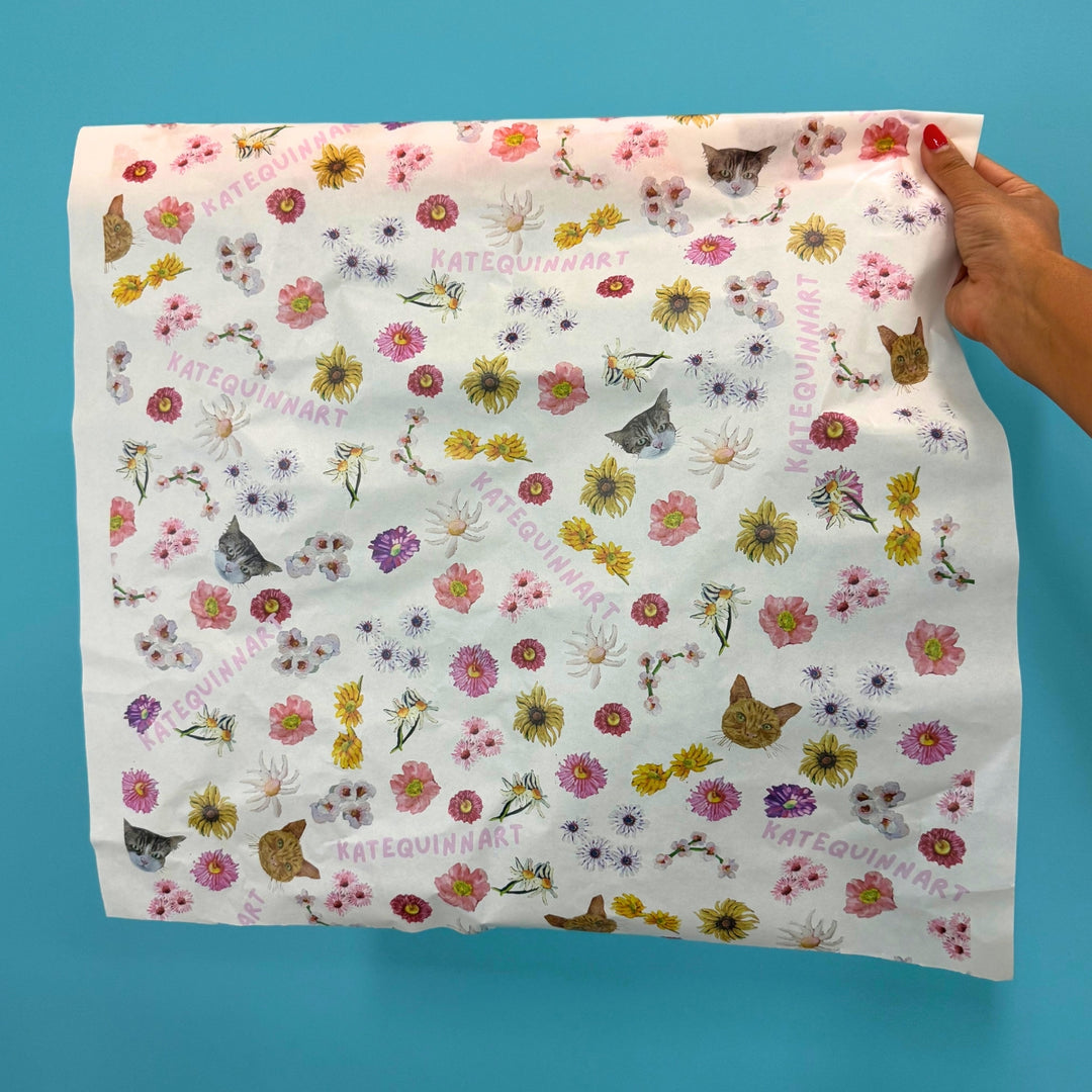 Custom Printed Tissue Paper Australia - Full Colour, Acid Free, Eco ...