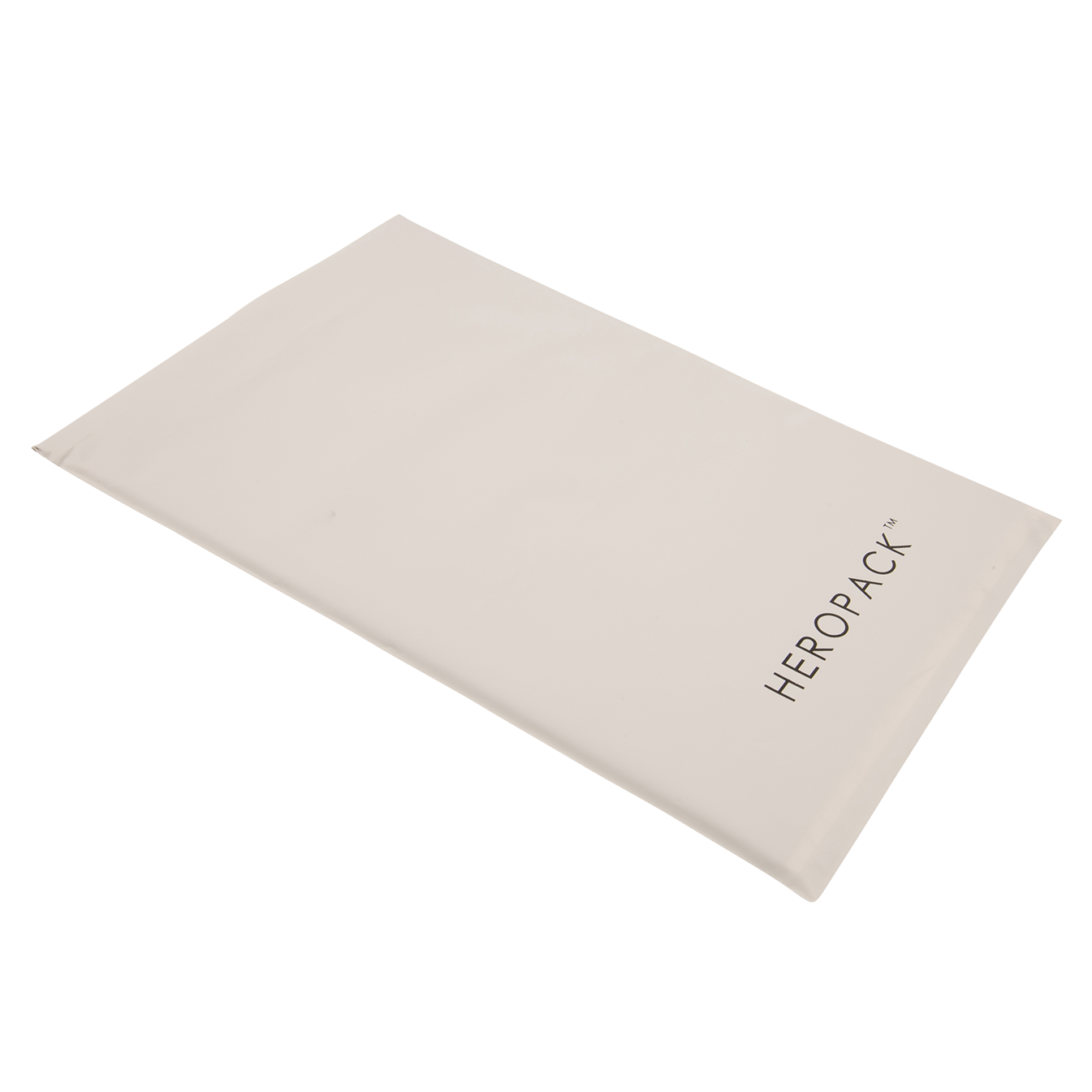 Home Compostable White & Grey Shipping Mailers | Hero Packaging