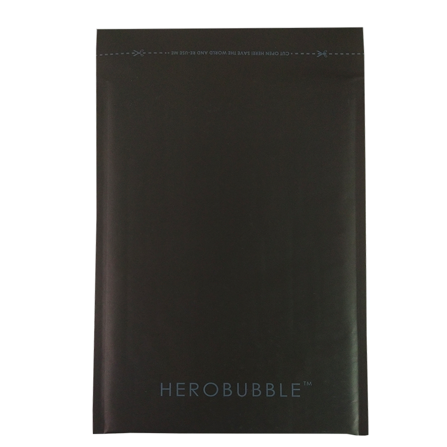 Black Padded Compostable & Bubble Mailers | Hero Packaging