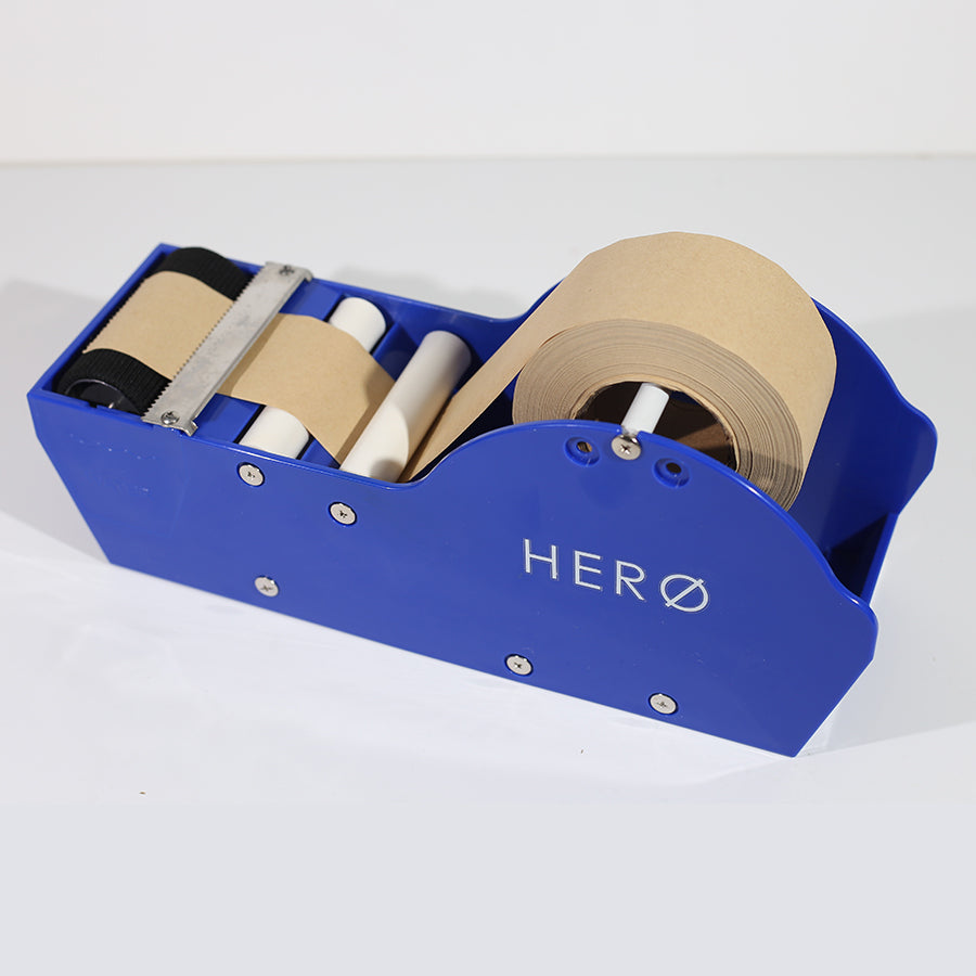 HERODISPENSER – Dispenser for water activated tape – Hero Packaging