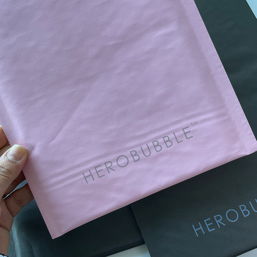 Compostable Pink Mailers & Shipping Bags | Hero Packaging